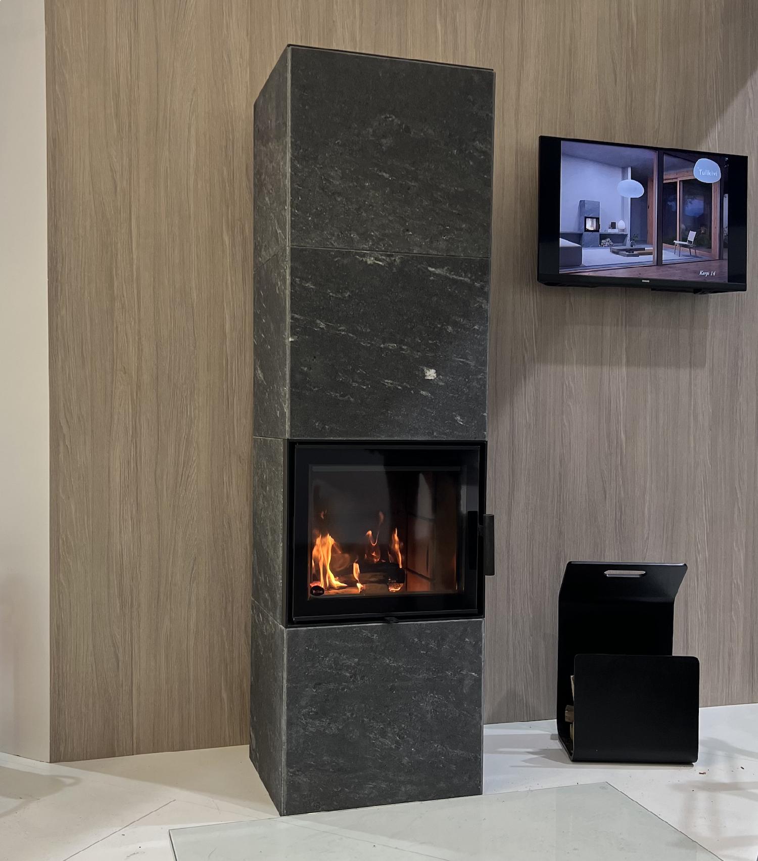 Tulikivi KORPI - Poêle à bois de masse en pierre ollaire