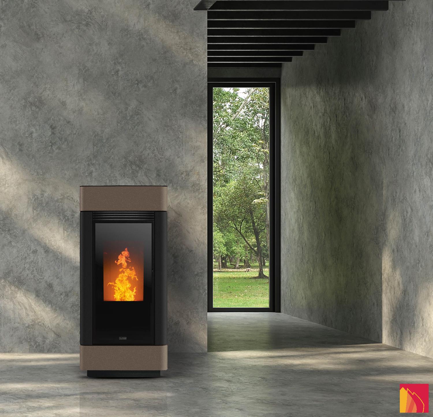 Klover TWIN - Pelletkachel